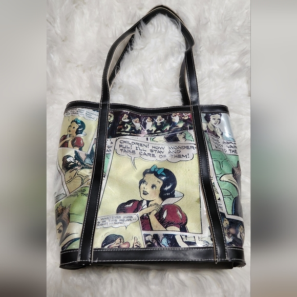 Disney | Bags | Disney Snow White Comic Strip Bag | Poshmark